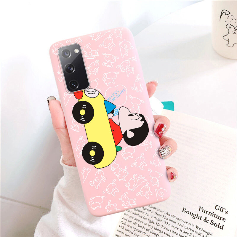 Crayon Shin-Chan โทรศัพท์สำหรับ Samsung S10 S10 S10e S20 FE S20 Lite S20พัดลม Edition S20 Plus ...