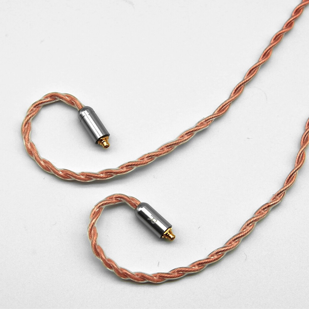 FAAEAL 4 Core 5N Litz OFC High Purity Copper Replacement Earphone Cable with 2Pin/MMCX Connector ...