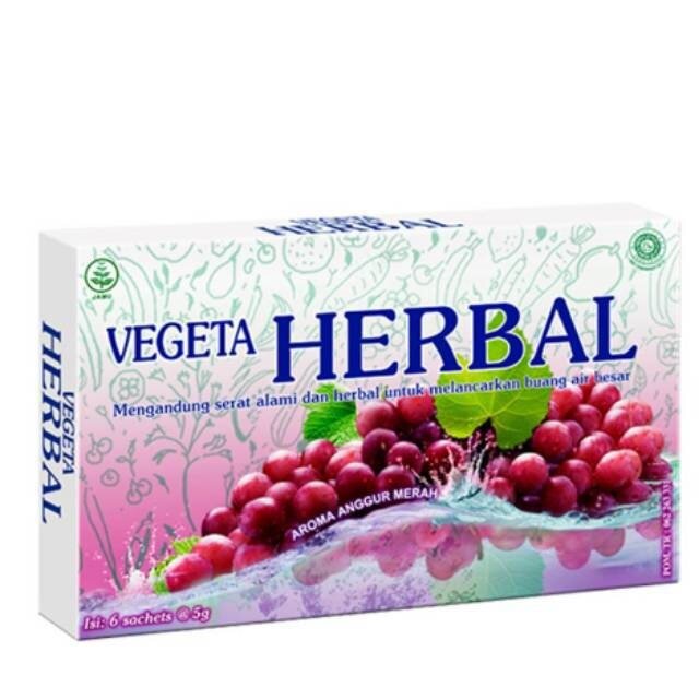 Vegeta Herbal Jeruk & Anggur 6sachet @5g | Lazada