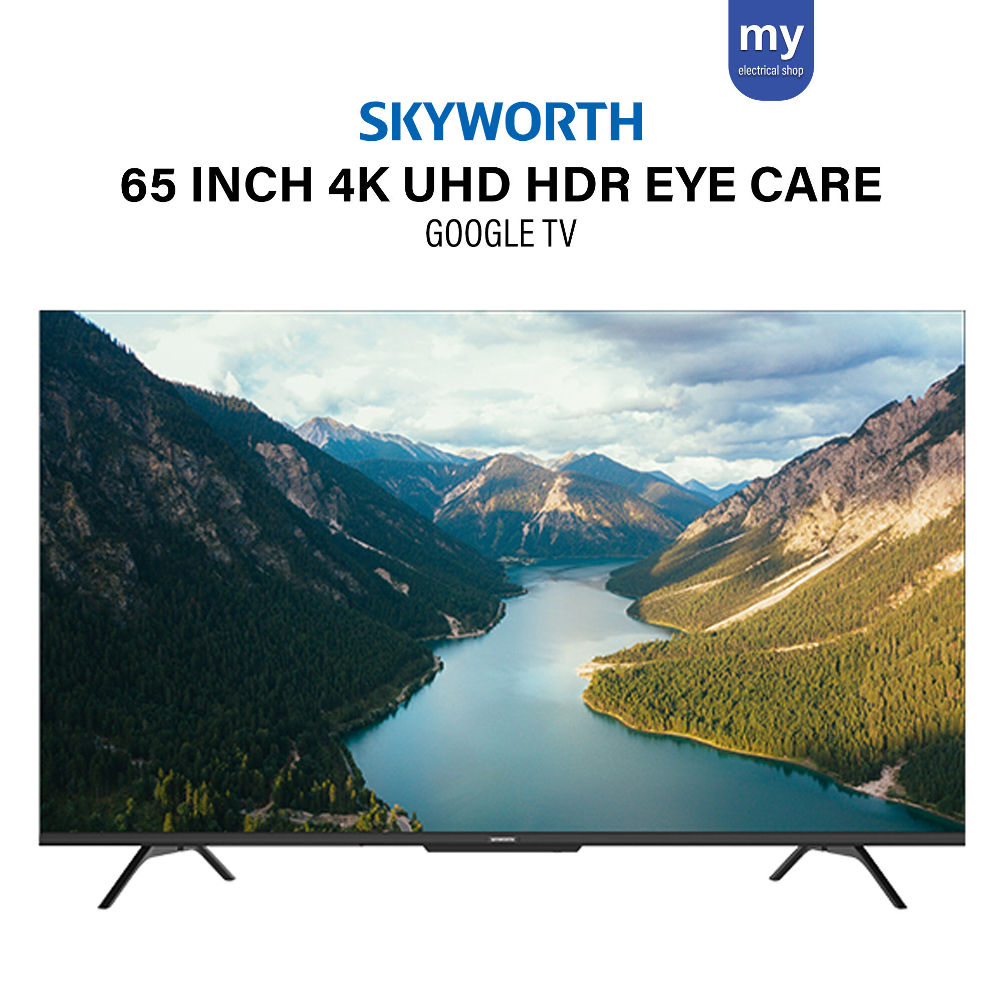 Skyworth 65SUE7600 65 inch 4k ultra hd Google tv android tv smart tv | Lazada