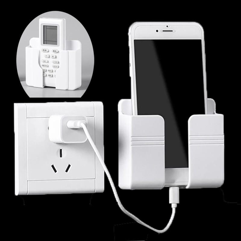〖Ready Stock〗Multifunction Wall Mounted Mobile Phone Charging Organizer ...