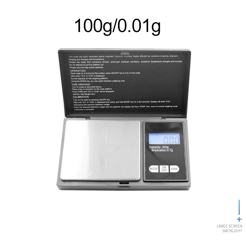 Micro Scale Mini Scale 0.001g High Precision Digital Scale Jewelry Gold ...