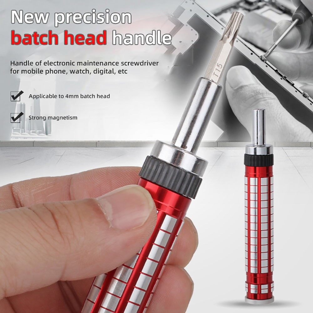 1Pcs Precision Screwdriver Handle Shaft Hex Holder For 4mm Screwdriver ...