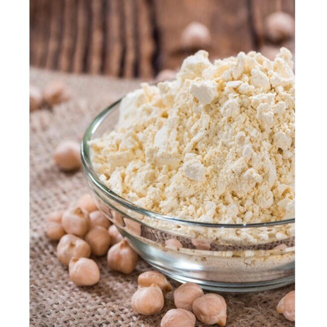 1Kg Chickpea Powder/Tepung Kacang kuda putih/Chickpeas flour 100% Pure ...