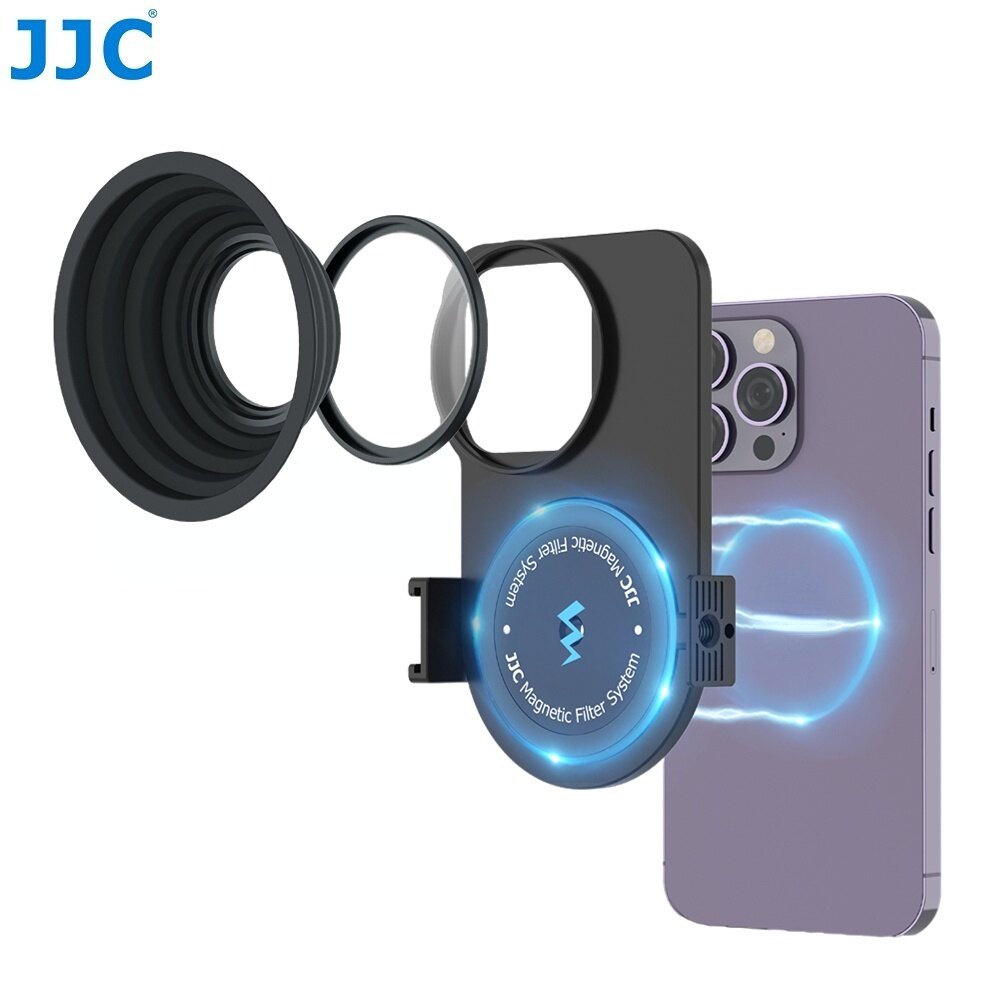 JJC Magnetic Magsafe Lens Filter Kit for MagSafe Apple iPhone 15 Pro ...