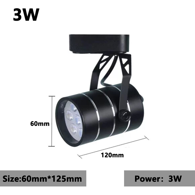 LED Track Light 220v COB Spotlight Wall Light Fixture Track Lighting ...