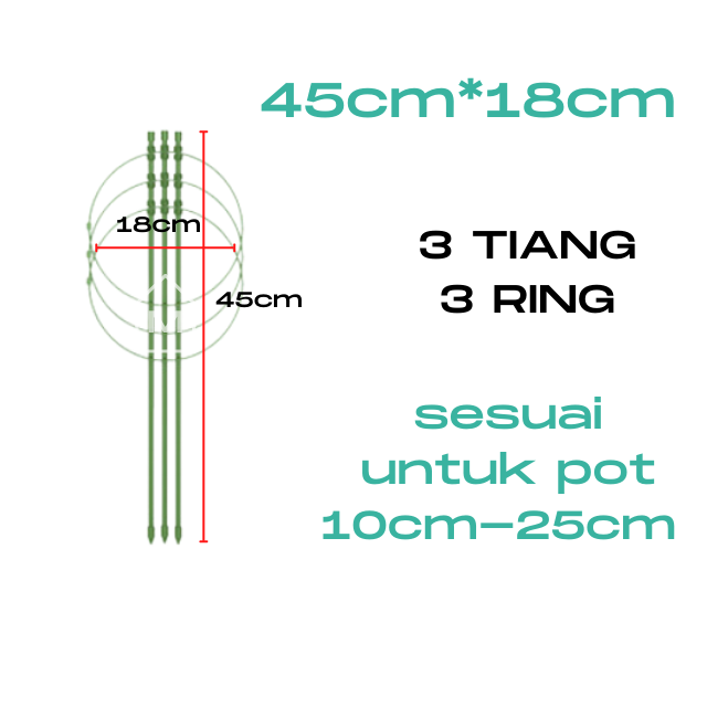 [45/60/75/90] Conical Trellis Plant Support Frame Gardening Flower ...