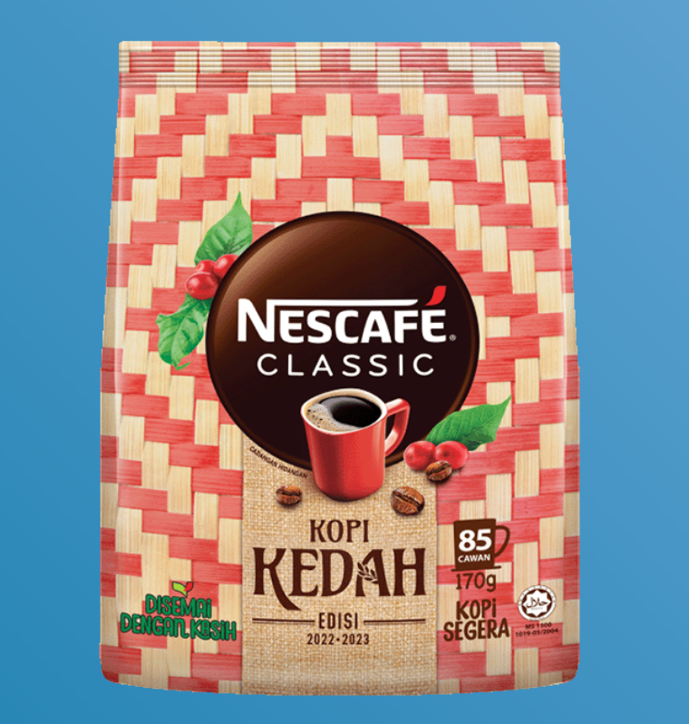 NESCAFÉ Classic Kopi Kedah 170g Nescafe Homegrown Instant Coffee | Lazada