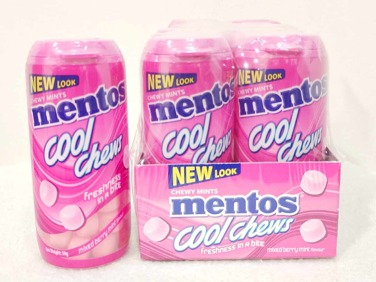 [MTY] Mentos Cool Chews Candy (Botol) 30gm | Lazada