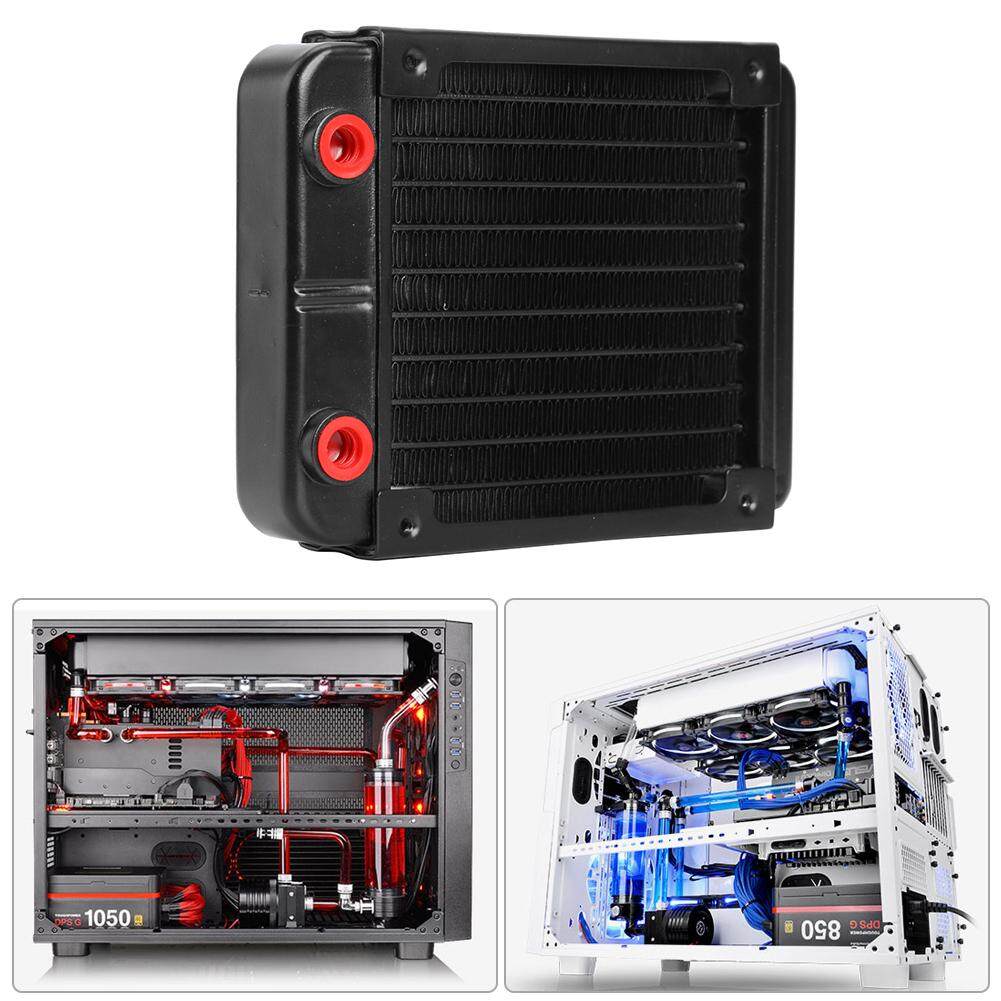 120mm Aluminum Computer Radiator Cooler 10 Tubes CPU Heat Sink ...