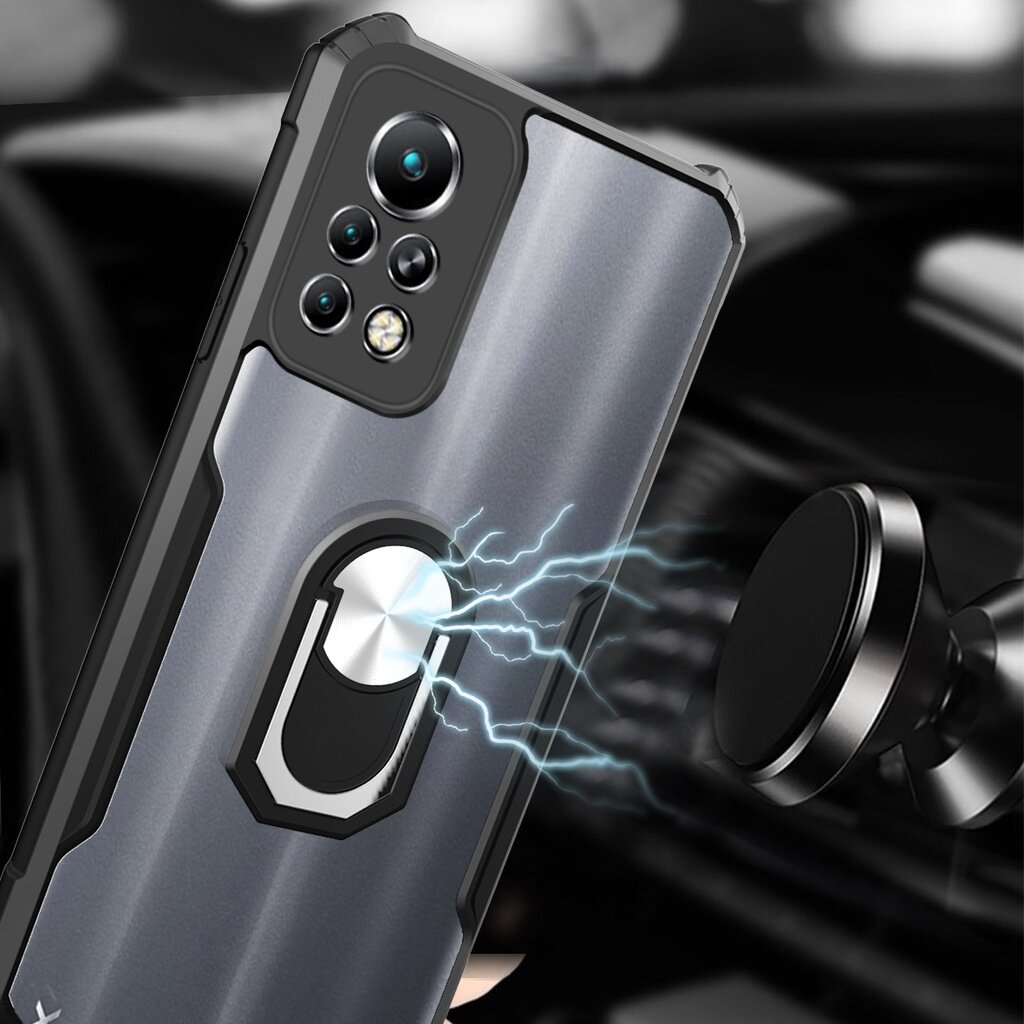 [Metal Ring + Case] infinix Note 11 10 Pro 11s 11i 8 7 Acrylic ...