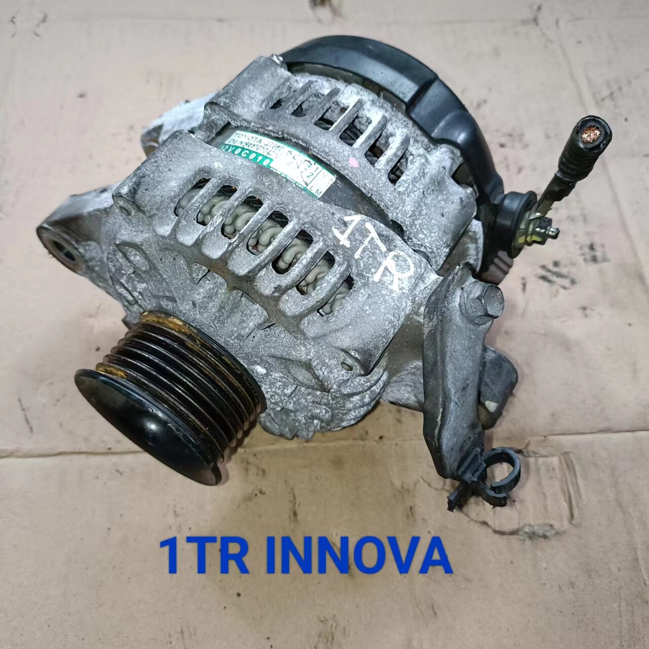 TOYOTA 1TR INNOVA HIACE ALTERNATOR DYNAMOR USED ORIGINAL AUTO PART GOOD ...