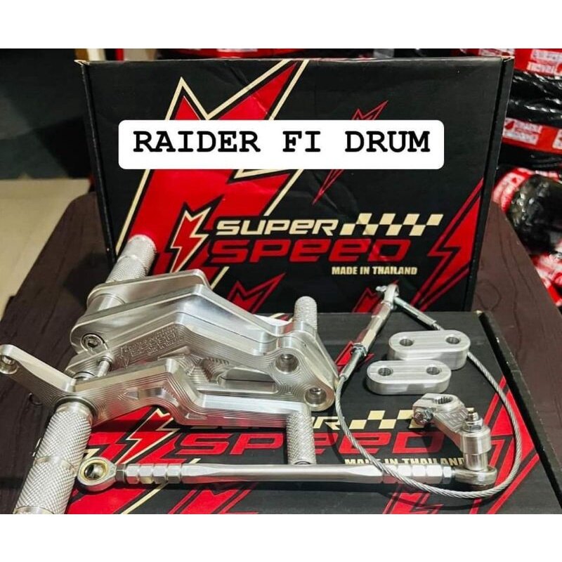 ☑️SUPER SPEED CNC SHIFTER RAIDER 150 CARB/FI DISC & DRUM THAILAND ...