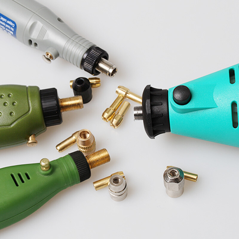 10Pcs Mini Drill Chucks Adapter 0.5mm-3.2mm Dremel Mini Drill Chucks ...