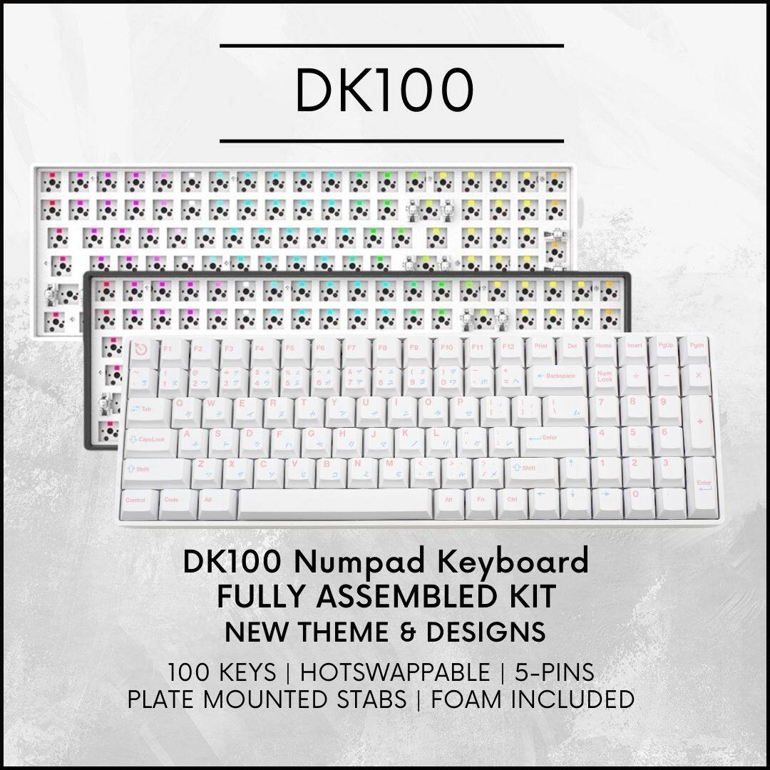 DK100 Wireless Mechanical Keyboard 96% Compact RK100 Mechanical Keyboard | Lazada