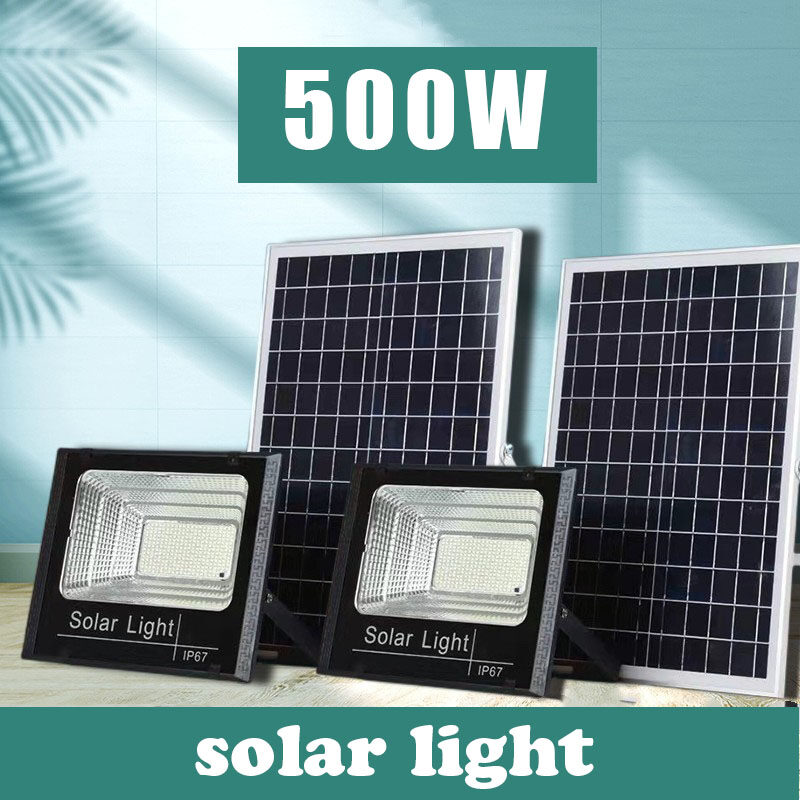 Buy one get one free 】1200W super battery life outdoor solar lights LED ...
