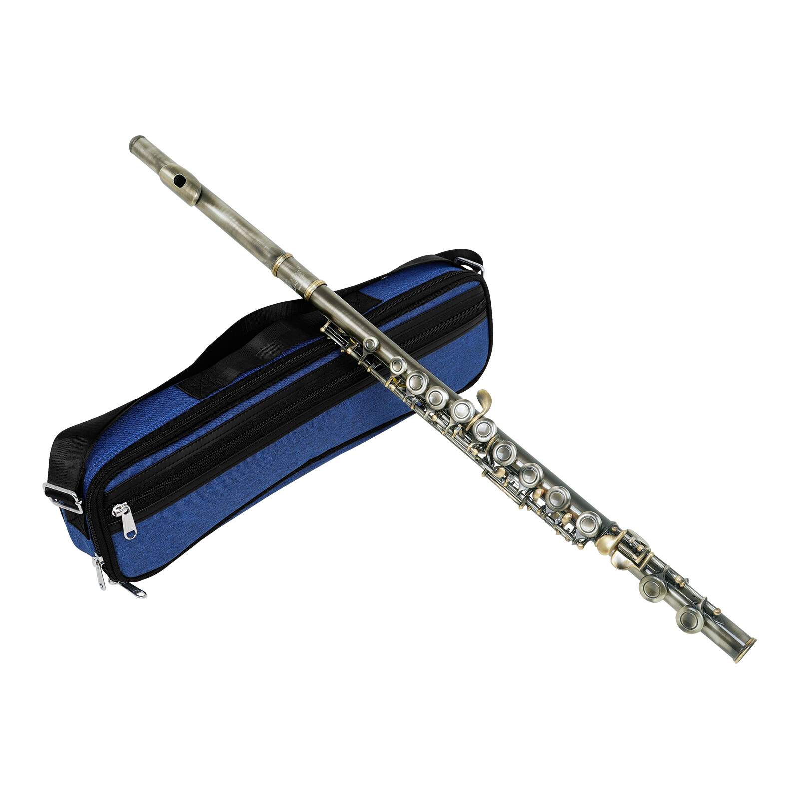 SLADE C-key 16-Hole Flute Set Closed Hole C Flute With Case Cleaning ...