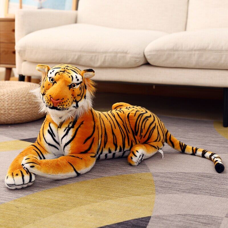 Orange Deer High Quality Lifelike Tiger white tiger soft toy 30/40/50 ...
