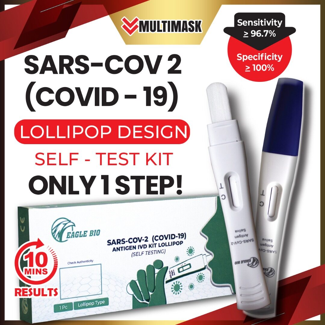Eagle Bio Test Kit Covid 19 Home Test Kit Lollipop Test Kit 1pcs/6pcs ...