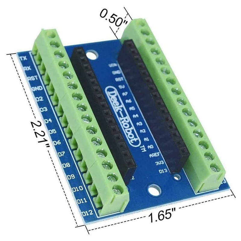 for Arduino Nano V3.0 Standard Terminal Adapter Expansion Board - Miss ...