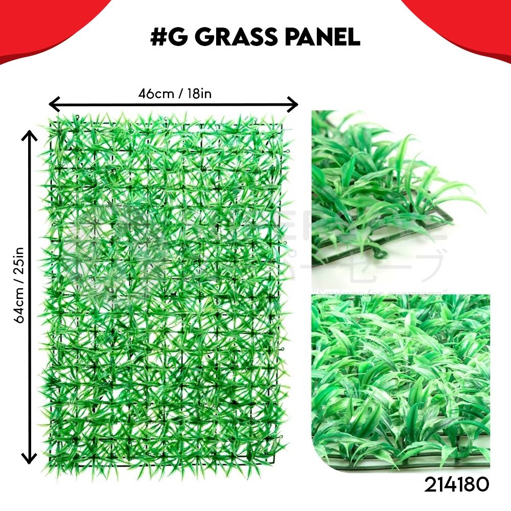SUPERSAVE Wall Grass Artificial Plant Wall Panel Wall Decoration ...