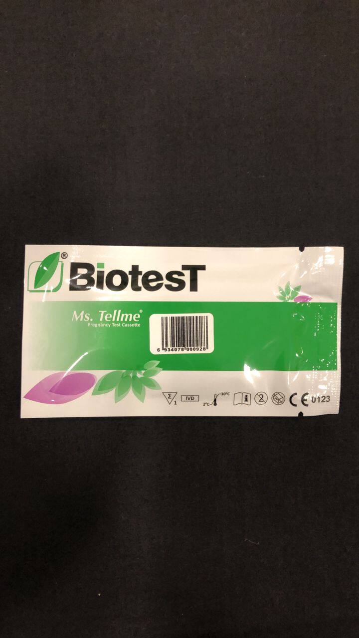 Biotest Pregnancy Test Cassette 1’s | Lazada