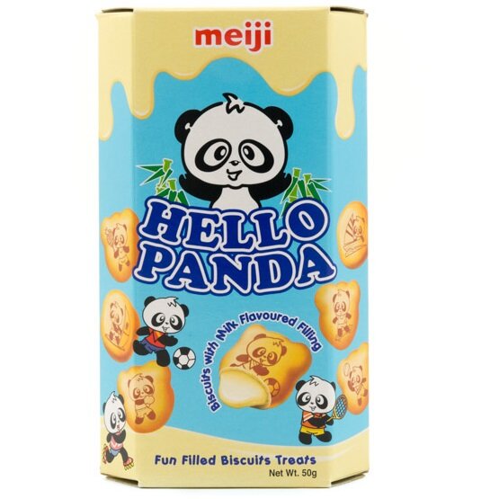 Meiji Hello Panda Milk Biscuit 43g | Lazada