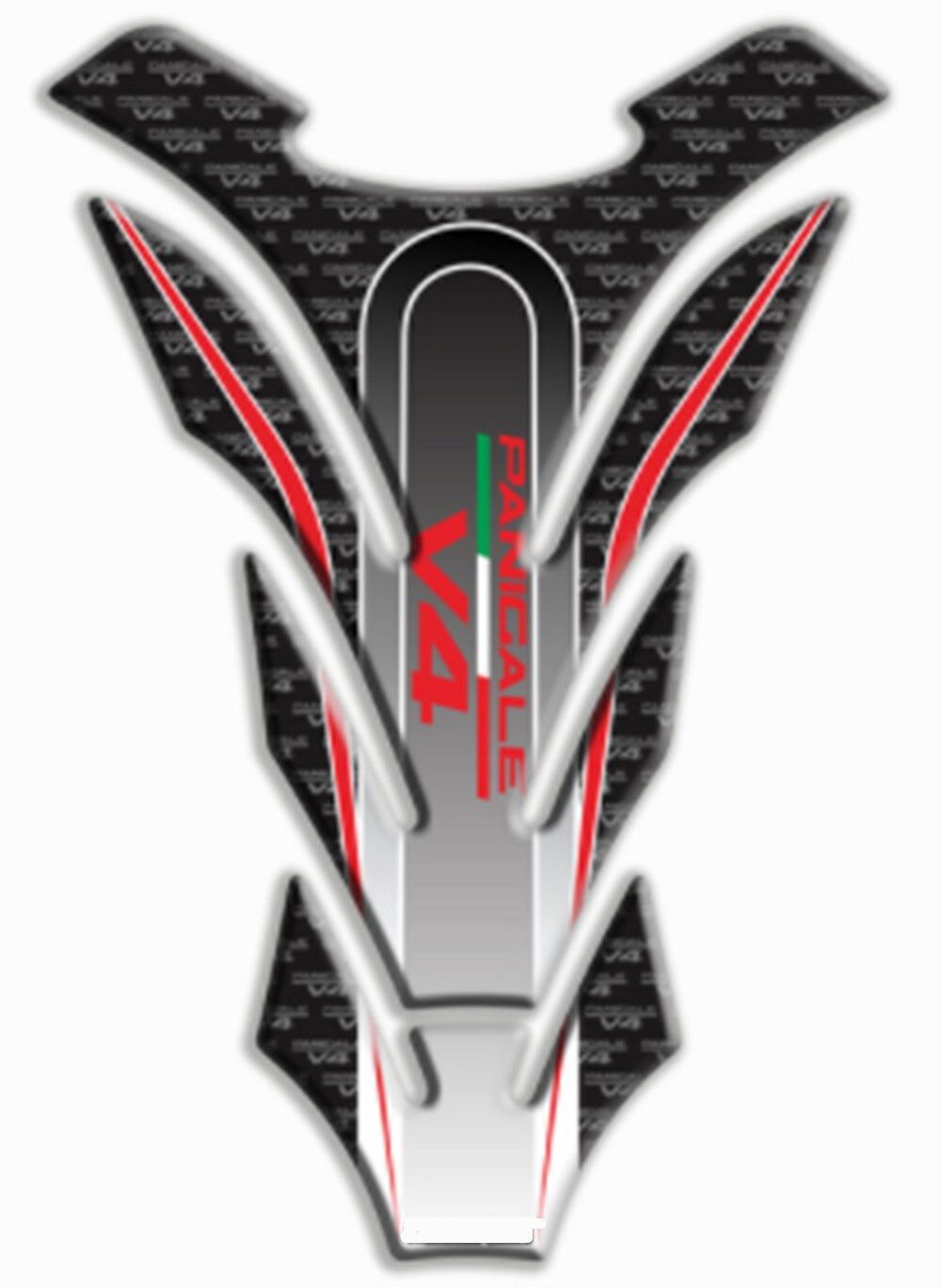 Red Gas Tank Protector Decal Oil Fuel Pad Black Sticker For Ducati ...