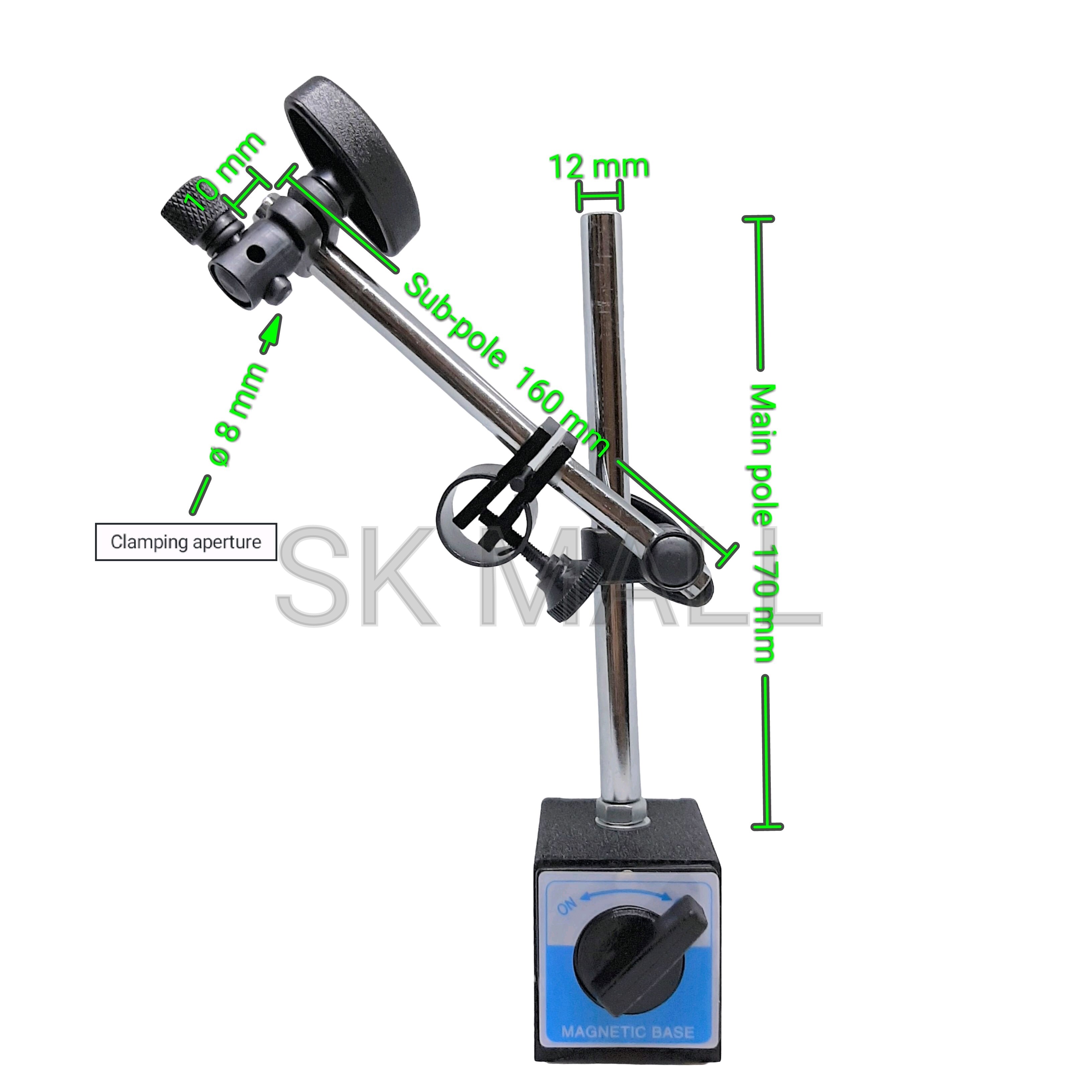 Universal Multi-Position Magnet Stand Magnetic Base for Dial Indicator ...