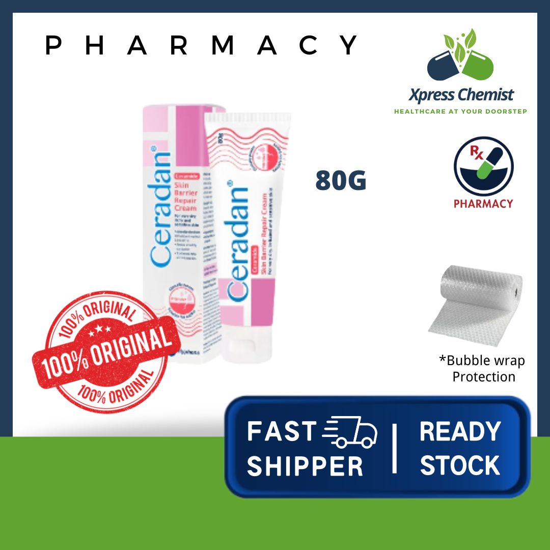 CERADAN SKIN BARRIER REPAIR CREAM 30G | 80G | Lazada