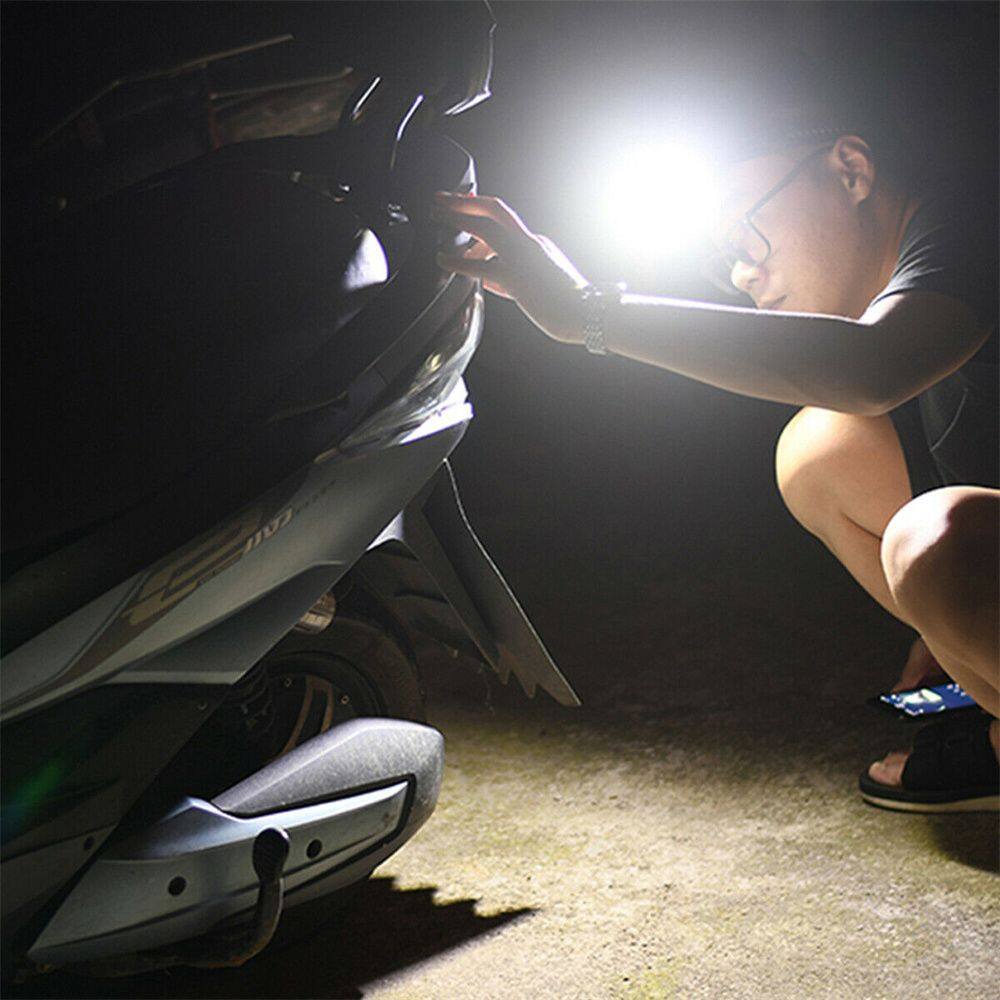 5210A กลางแจ้ง ตั้งแคมป์ สว่างสุดๆ ตกปลา USB ชาร์จได้ ไฟหน้า cob ไฟหน้า LED ไฟฉายคาดหัว ไฟตกปลา ...