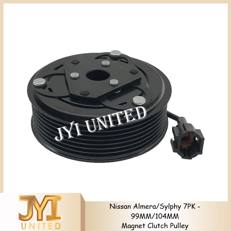 Nissan Almera / Sylphy 7PK ( 99MM/104MM ) Aircond Compressor Magnet Clutch Pulley | Lazada