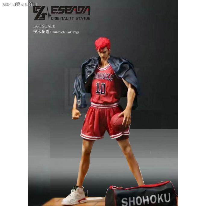 JAPAN Slamdunk xiangbei team red wood Slam Dunk flow chuan maple miyagi ...