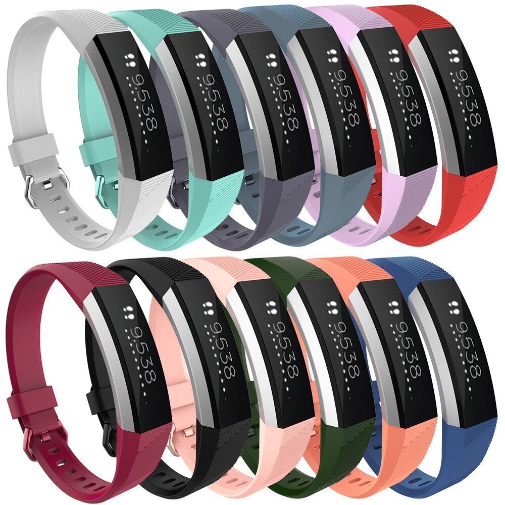 STRENUOUS CORRUPTION70ST1 New Replacement Soft Wristbands for Fitbit ...