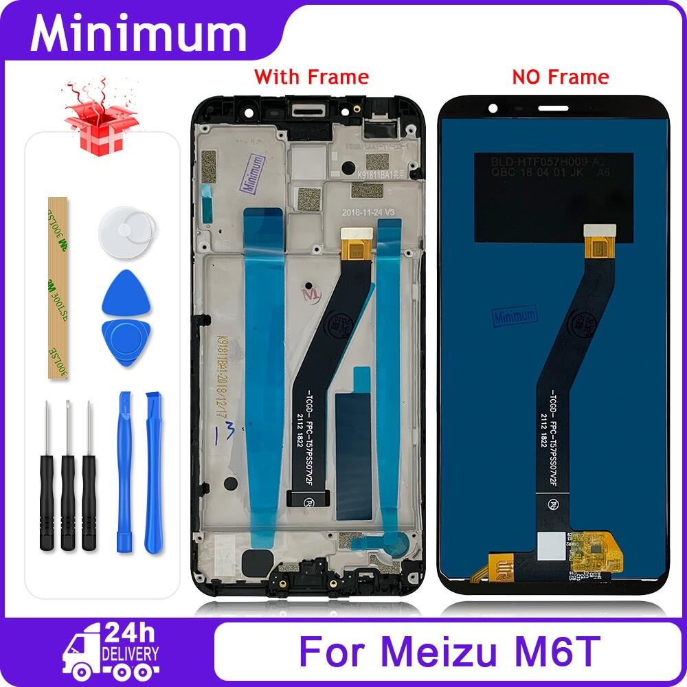 ZZOOI For Meizu M6 M711H M6s M712H M6T LCD Display Touch Screen Digitizer Assembly Replacement ...