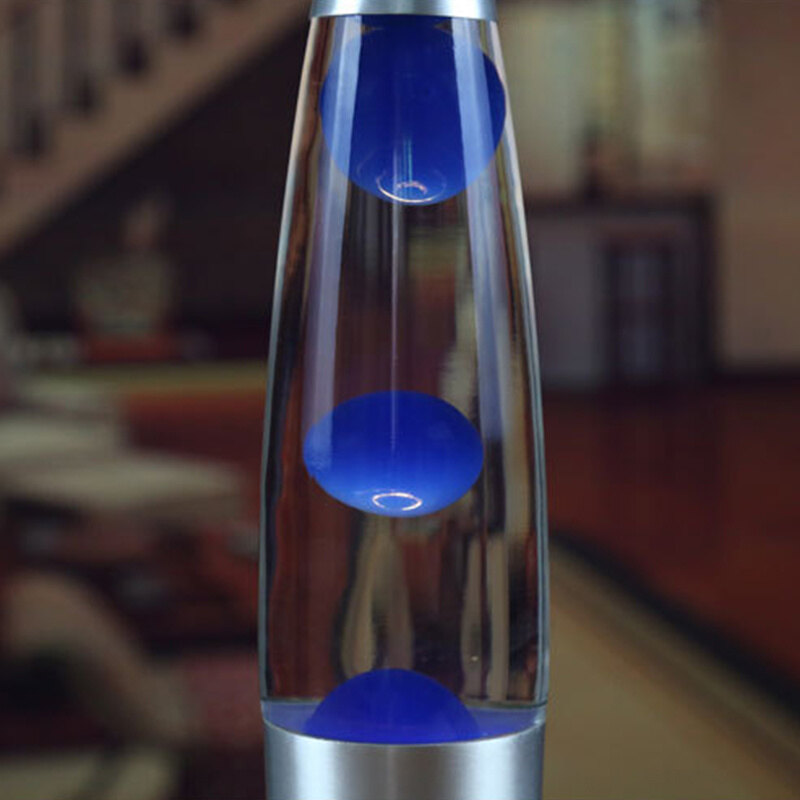 【Flash Sale】Creative Volcano Lava Lamp Bedroom Night Light Aluminium ...