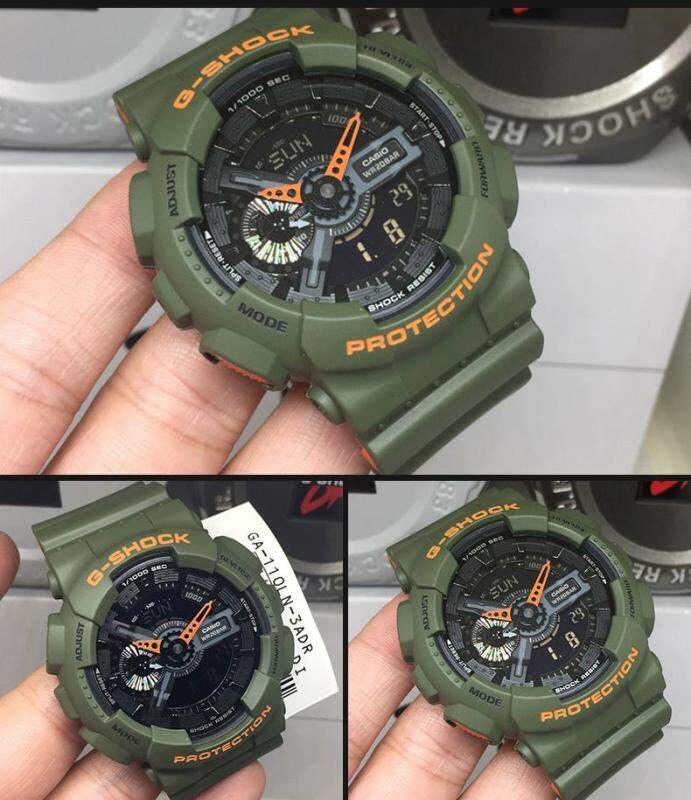 (Ready Stock) Original G-Shock GA-110LN-3A Men Sport Digital Watch 200M ...
