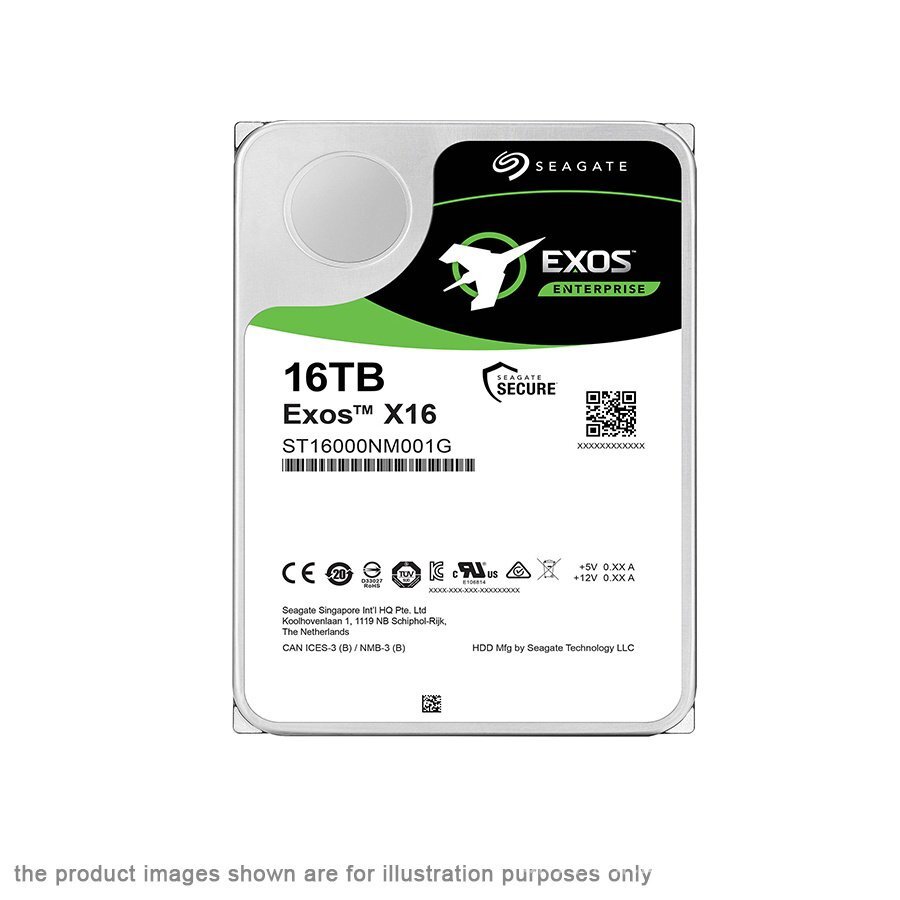 Seagate Exos X16 16TB ST16000NM001G 7200 RPM 512e/4Kn SATA 6Gb/s 256MB ...