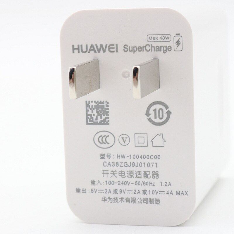 HUAWEI Original สายชาร์จเร็ว10V/4A 5A,สายชาร์จเร็ว40W Type-C P30 Pro ...