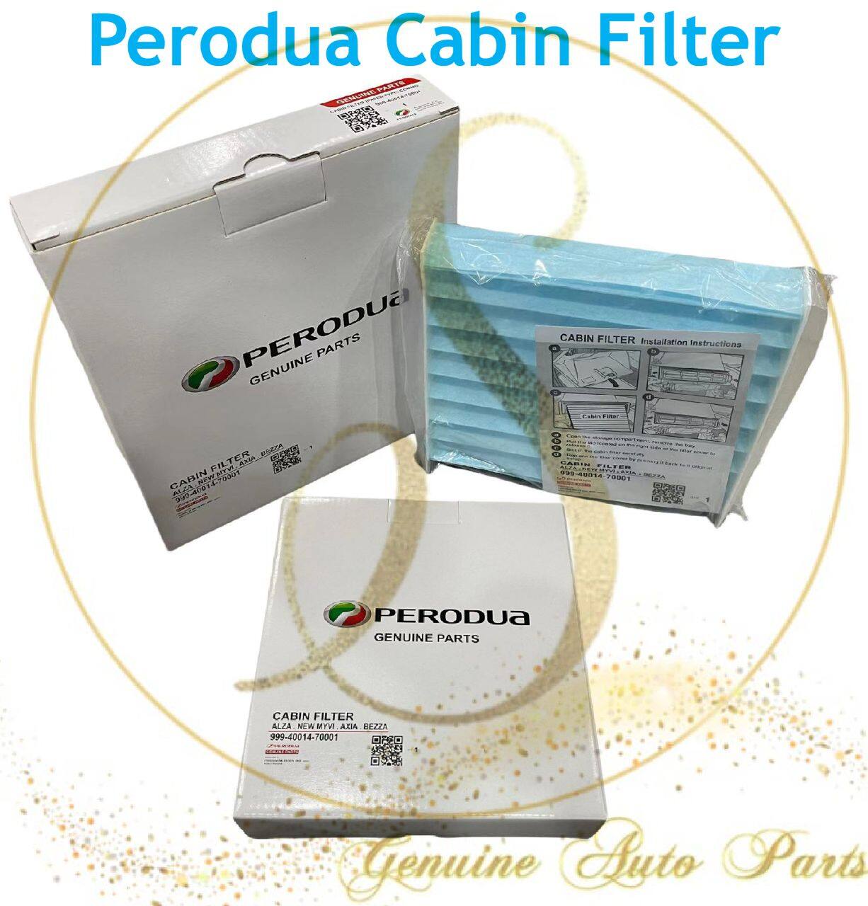 (100% ORIGINAL) PERODUA CABIN AIR COND FILTER ALZA AXIA BEZZA MYVI LAGI ...