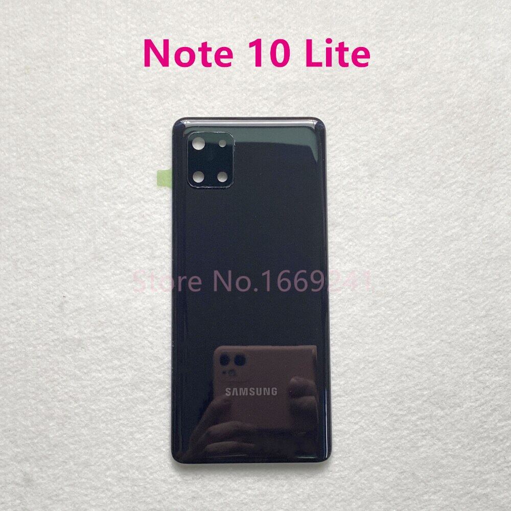 เคสแบตเตอรี่ฝาครอบด้านหลังฝาหลังสำหรับ Samsung Note 10 Lite N770F พร้อม ...