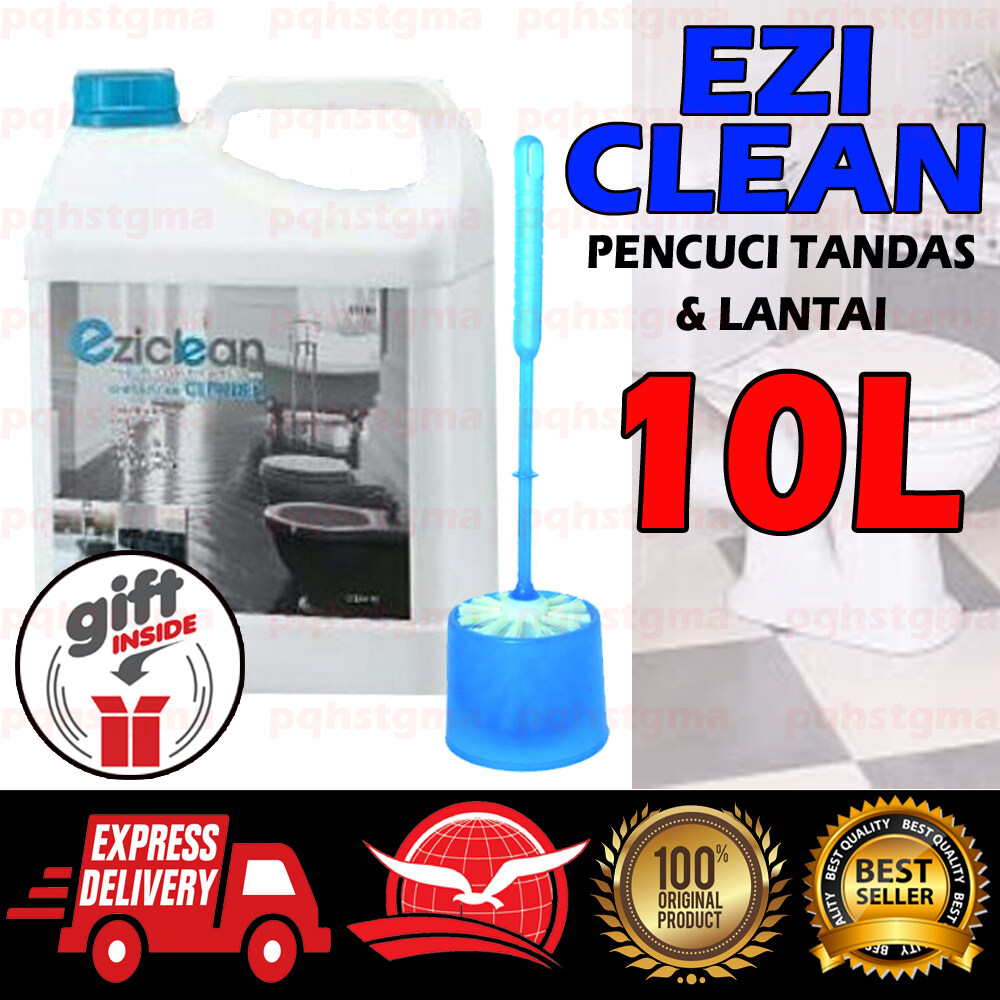 100% ORIGINAL Super Clean and Easy EZI Clean Pencuci Tandas & Lantai 10 ...
