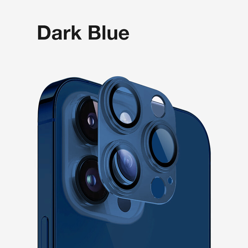 Sanptoch Metal Alloy Full Cover Camera Lens Protector For Iphone 16