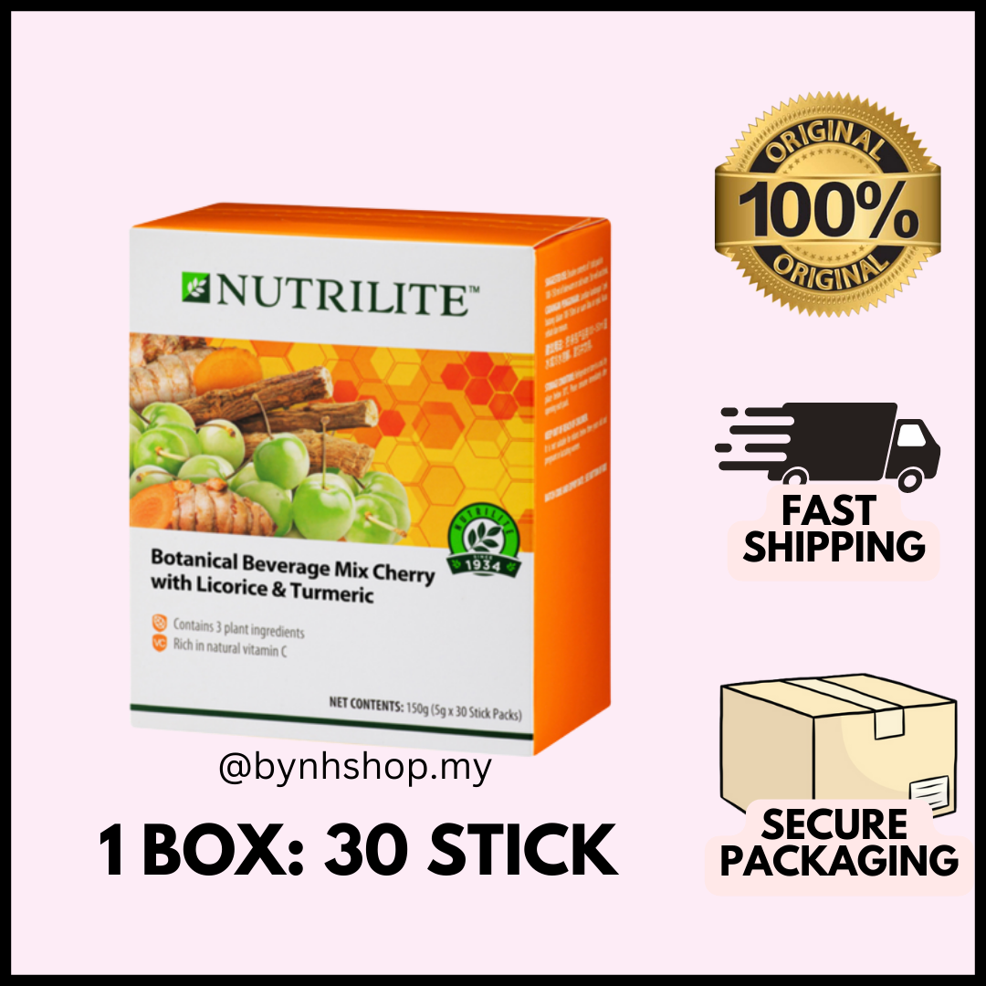 [READY STOCK] Nutrilite Botanical Beverage Mix Cherry With Licorice ...
