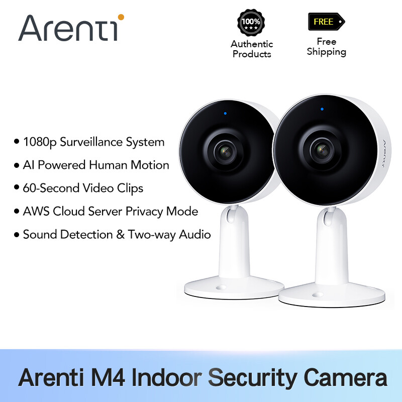 Arenti 2K Camera M4 Home Wi-Fi IP Camera Video Surveillance Indoor ...