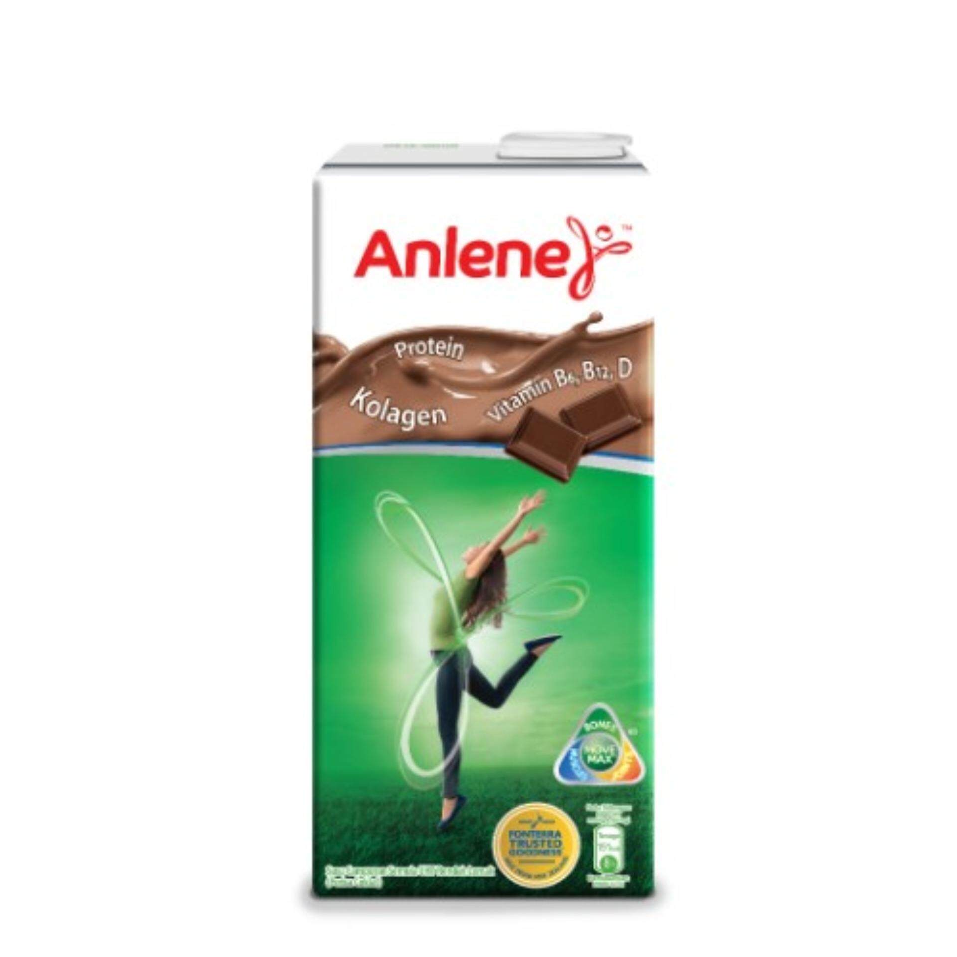 Anlene UHT Recombined Low Fat Milk Chocolate Flavoured 1 Liter | Lazada