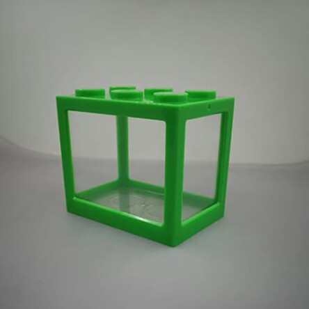 Lego Mini Fish Aquarium Acrylic Building Block Lego Fish Tank ...
