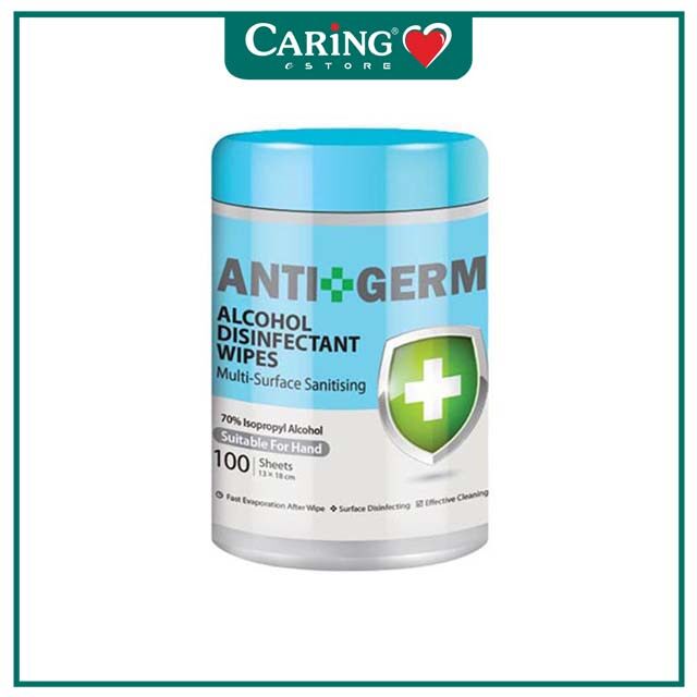 ANTIGERM ALCOHOL WIPE CANISTER 100S | Lazada