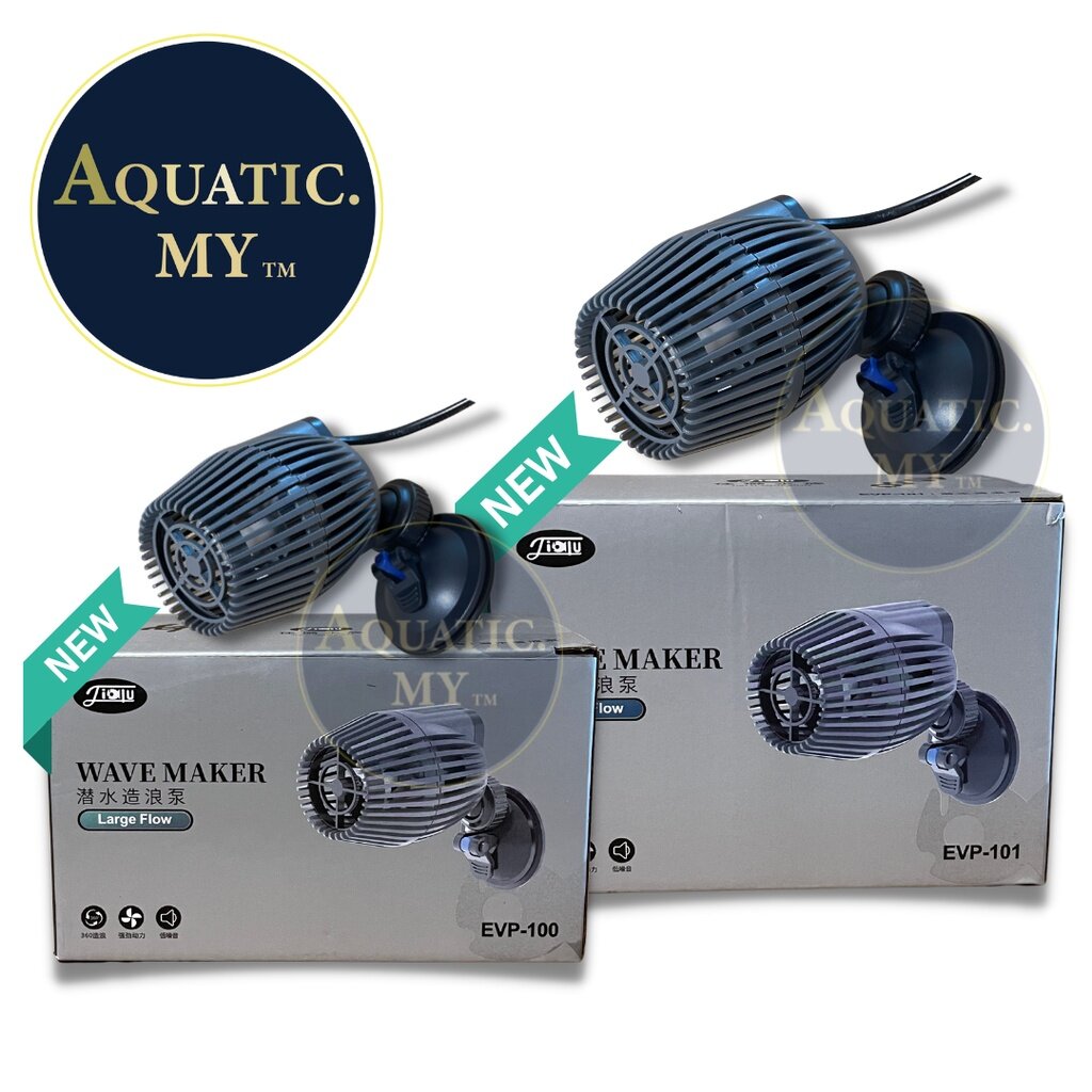 JIALU Wave Maker EVP-100/ EVP-101/ EVP-102 Large Flow Aquarium Wave ...