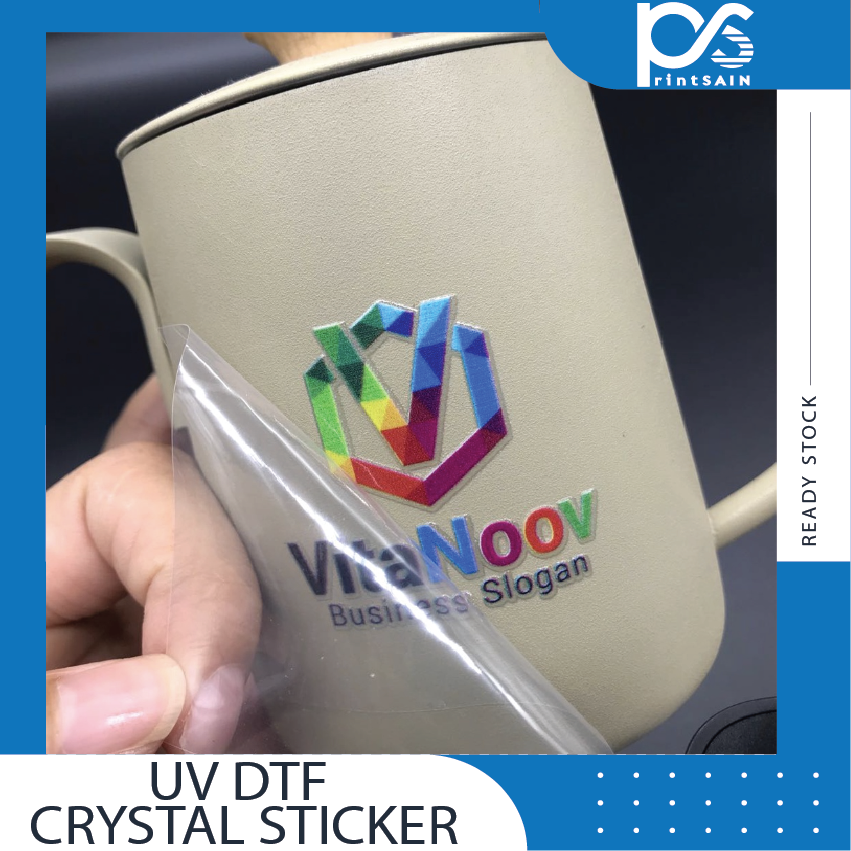UV DTF Label, Crystal Sticker, 3D Sticker, Customized UV Transfer ...